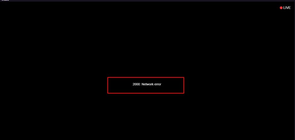 Twitch error 2000: network error -how to fix - StreamDiag