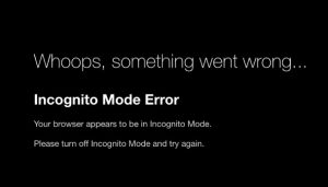 How to fix Netflix incognito mode error - StreamDiag