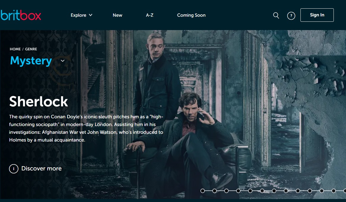 Full list of TV shows on BritBox US - StreamDiag