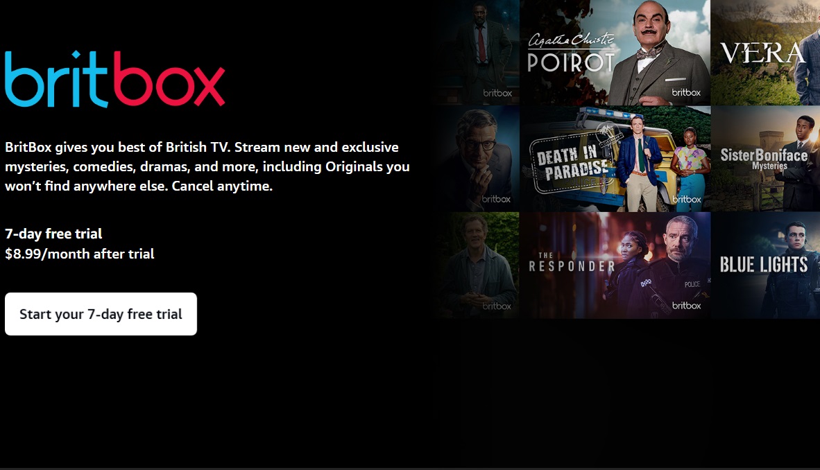 How the BritBox Amazon Prime subscription works - StreamDiag