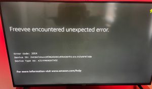 Amazon Freevee error codes & troubleshooting tips - StreamDiag