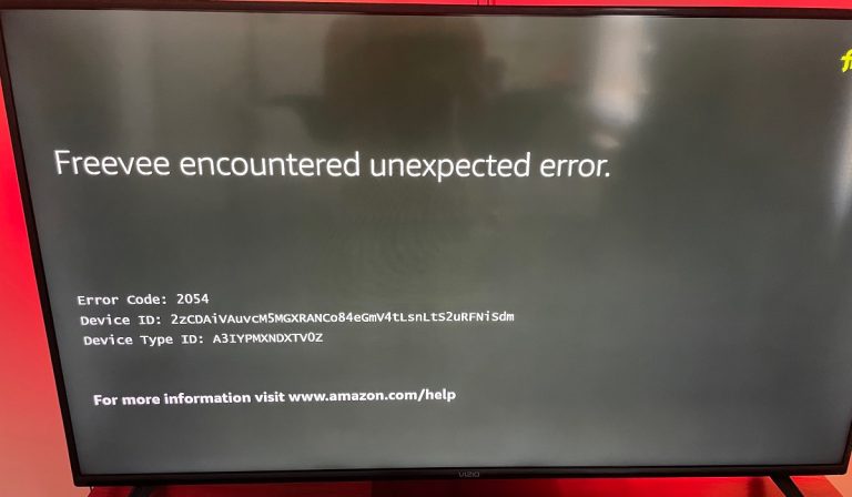 Amazon Freevee error codes & troubleshooting tips - StreamDiag