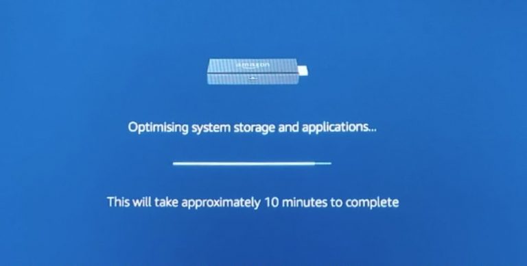 Fire TV Stick “optimizing system storage and applications” error? Fix - StreamDiag