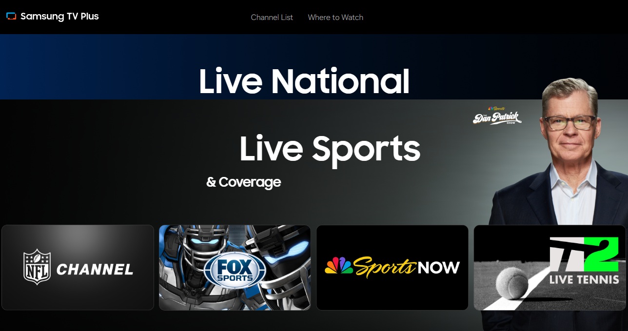 List of Samsung TV sports channels you can watch for free - StreamDiag