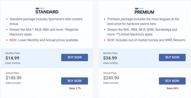 Sportsnet NOW - 5 facts to know before signing up - StreamDiag