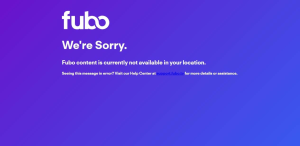 Can you use Fubo at two different locations simultaneously? - StreamDiag