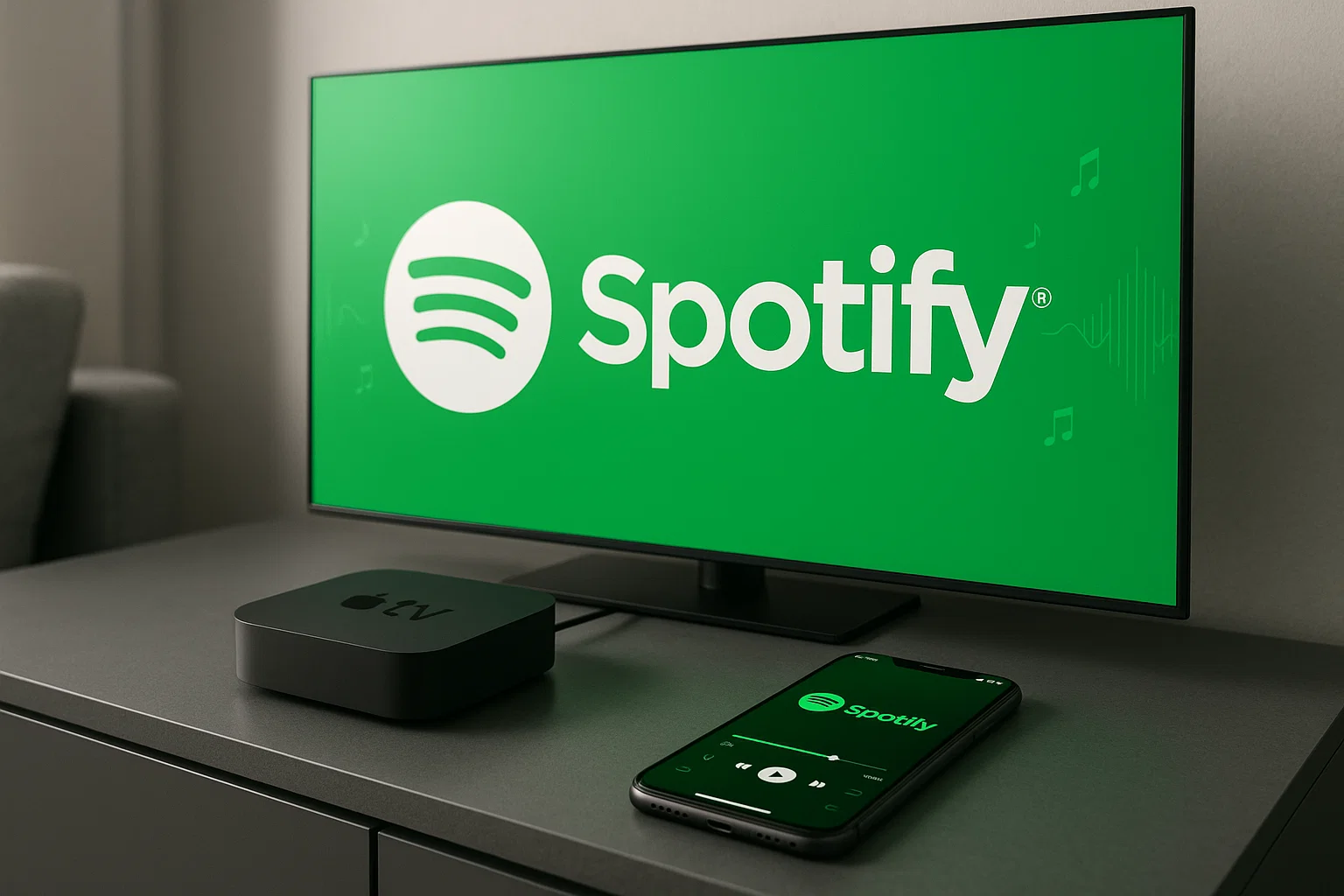 What’s new in Spotify’s Apple TV 4K app update - StreamDiag
