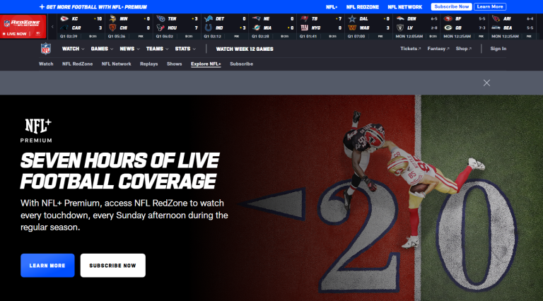 How to watch NFL RedZone in Canada - StreamDiag