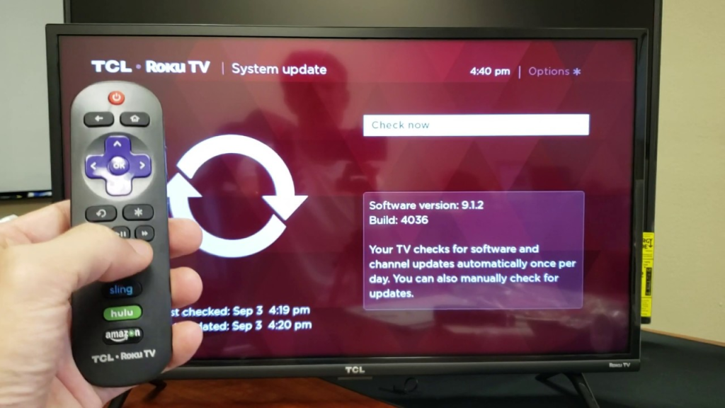 How to update your TCL TV software - StreamDiag